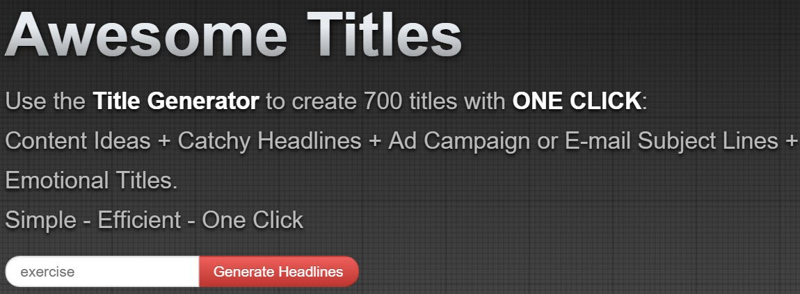 9 Powerful Blog Title Generators That Drastically Increase Click-Thrus ...